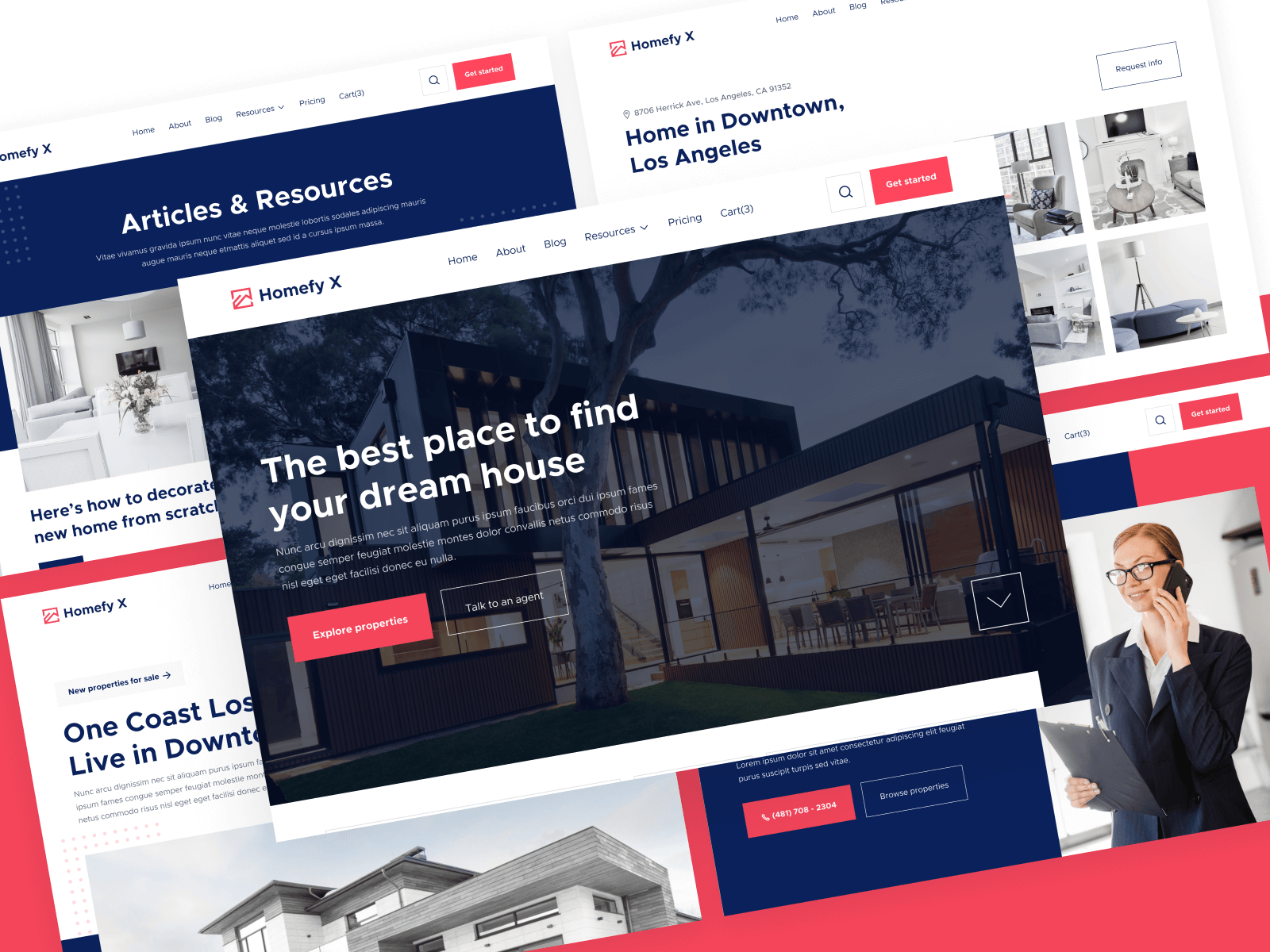 Homefy X - Real Estate HTML5 Responsive Website Template