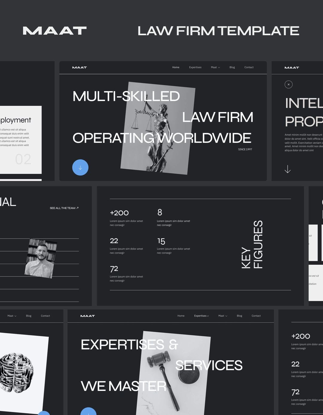 Outlaw - Law Firm HTML5 Responsive Website Template
