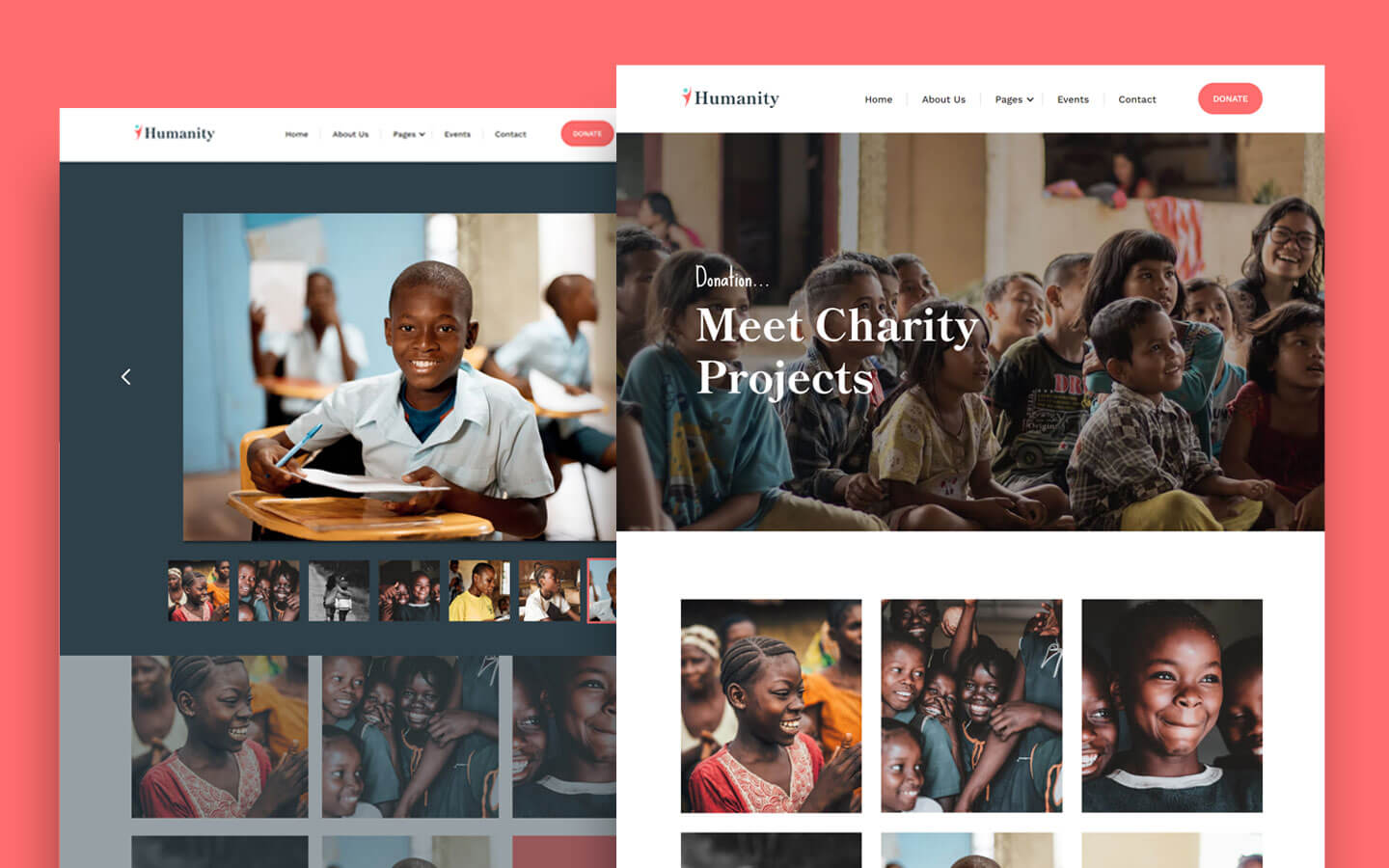 Humanity - Charity HTML5 Responsive Website Template
