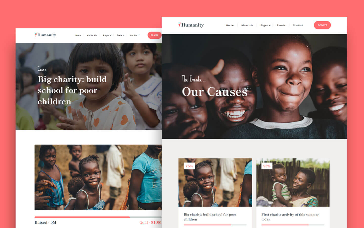 Humanity - Charity HTML5 Responsive Website Template
