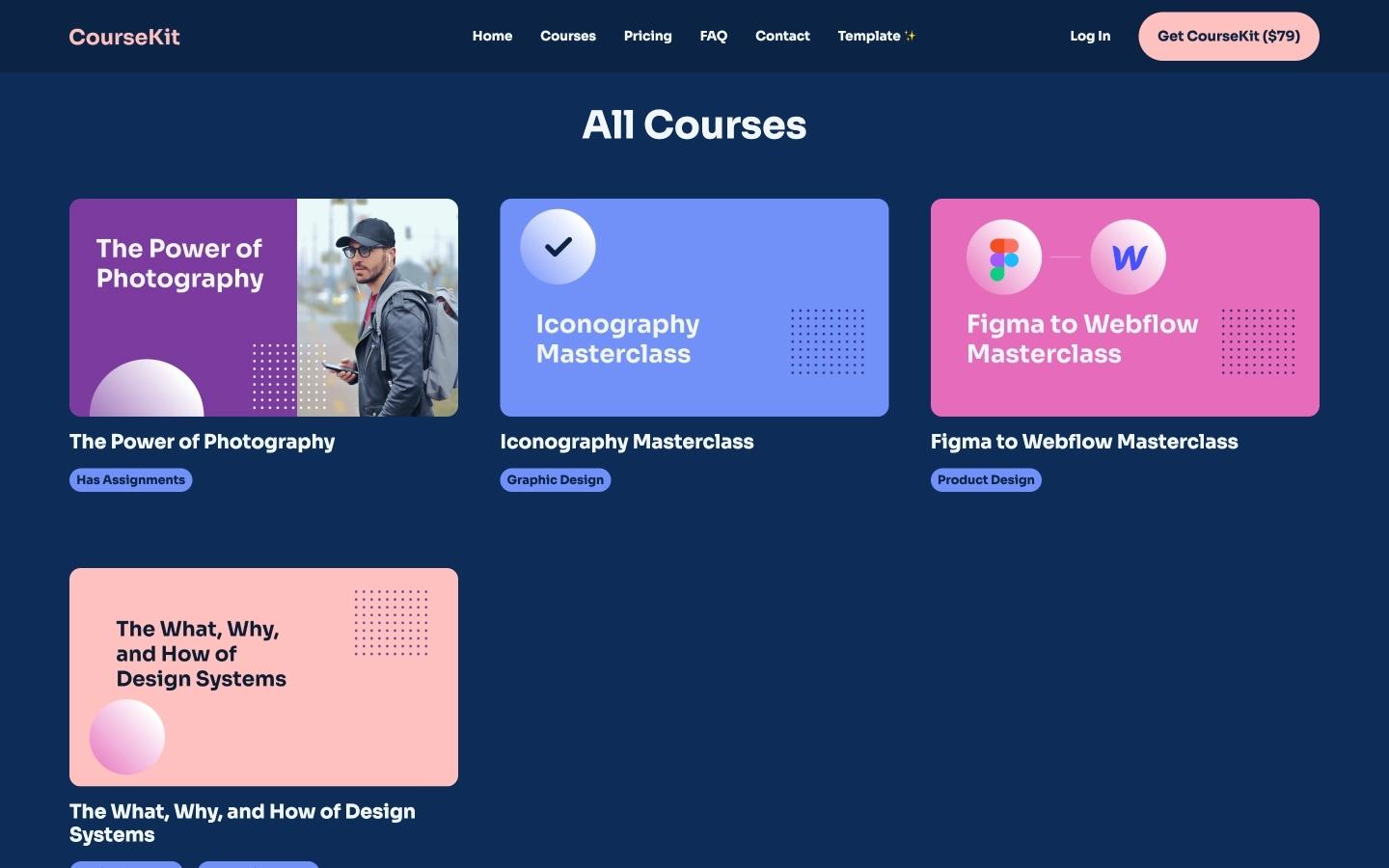 CourseKit - SaaS HTML5 Responsive Website Template
