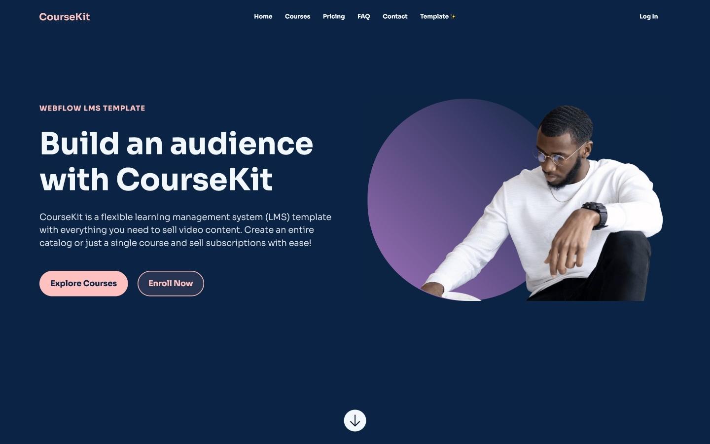 CourseKit - SaaS HTML5 Responsive Website Template