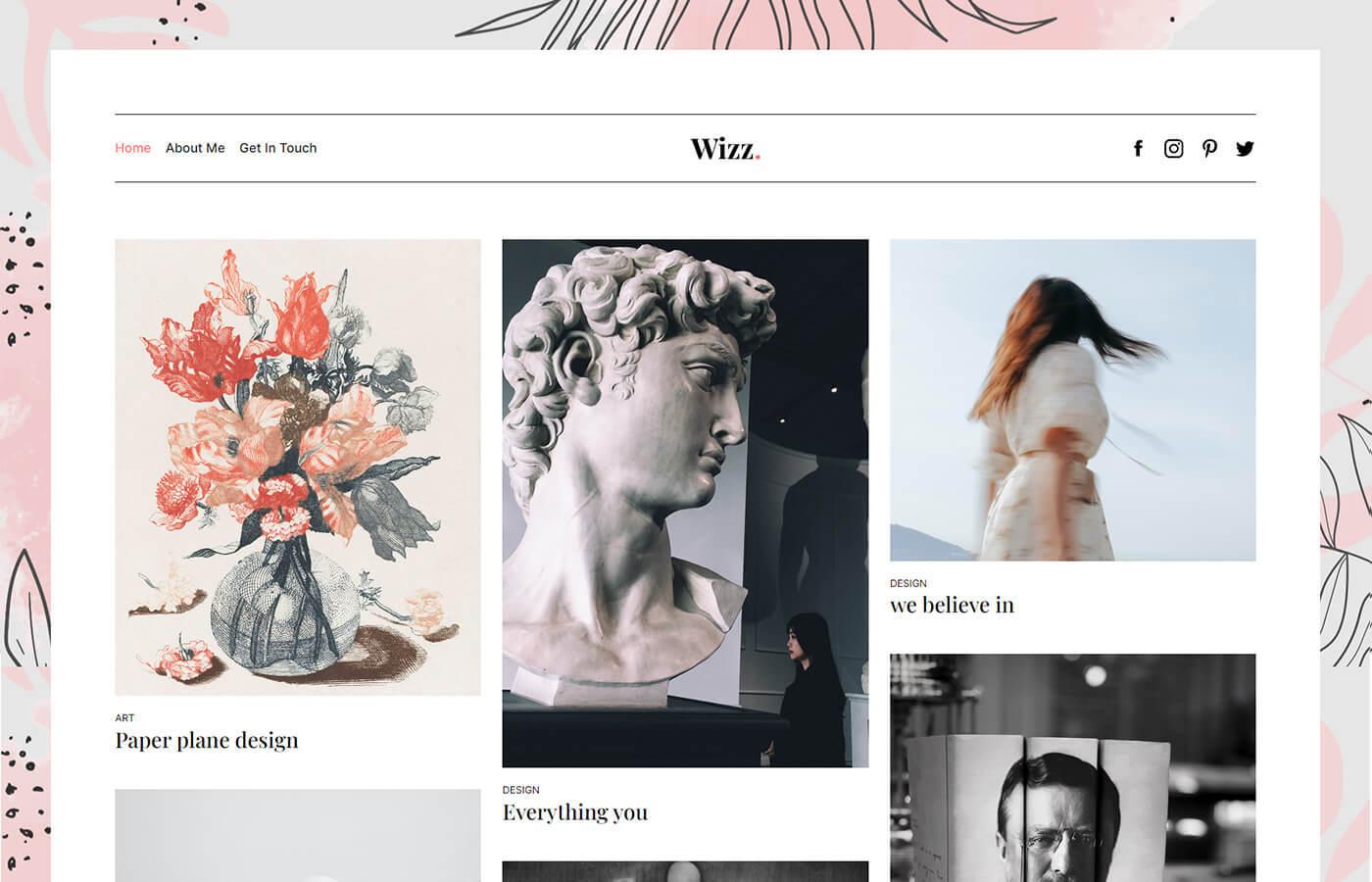 Wizz - Portfolio HTML5 Responsive Website Template