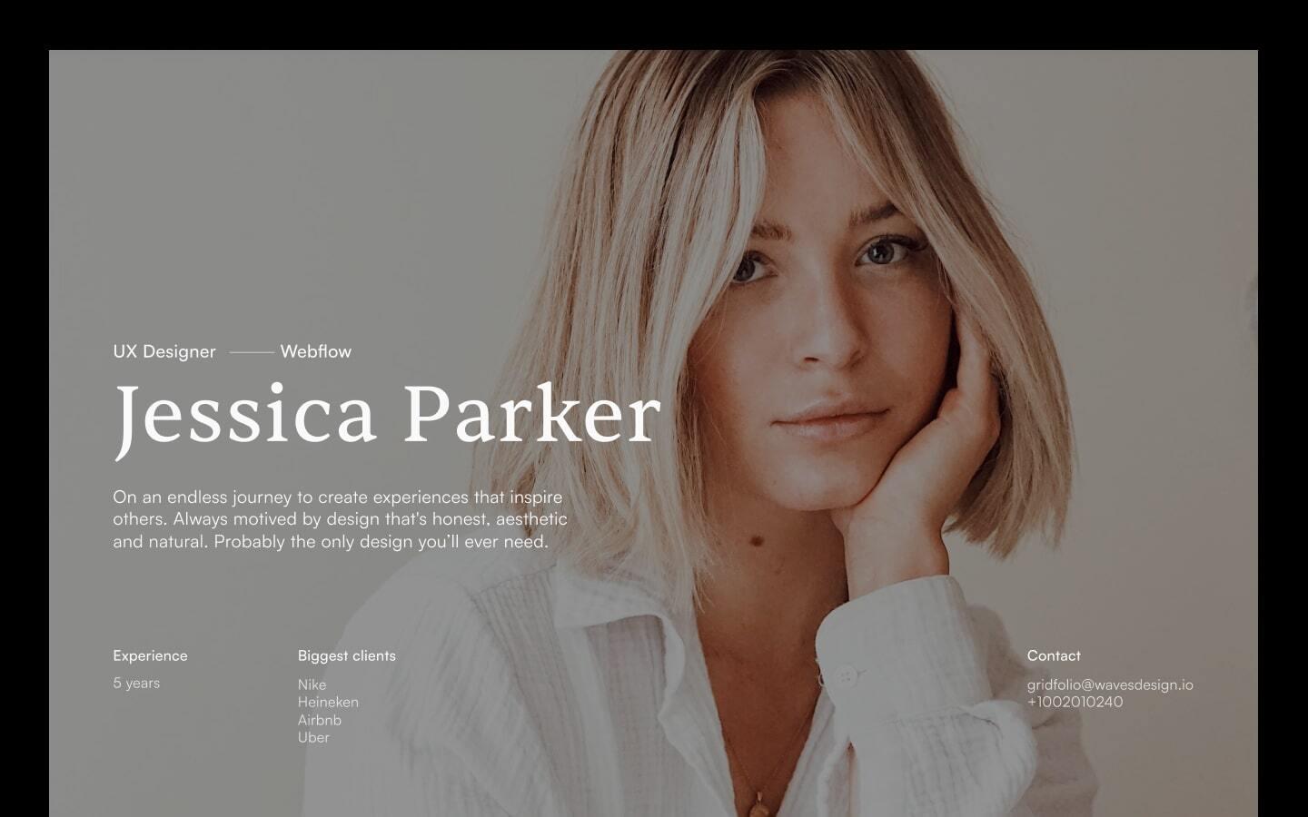Gridfolio - Portfolio HTML5 Responsive Website Template