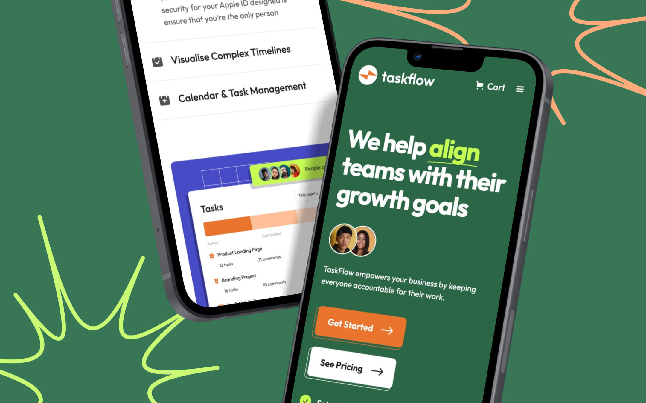 TaskFlow - Startup HTML5 Responsive Website Template