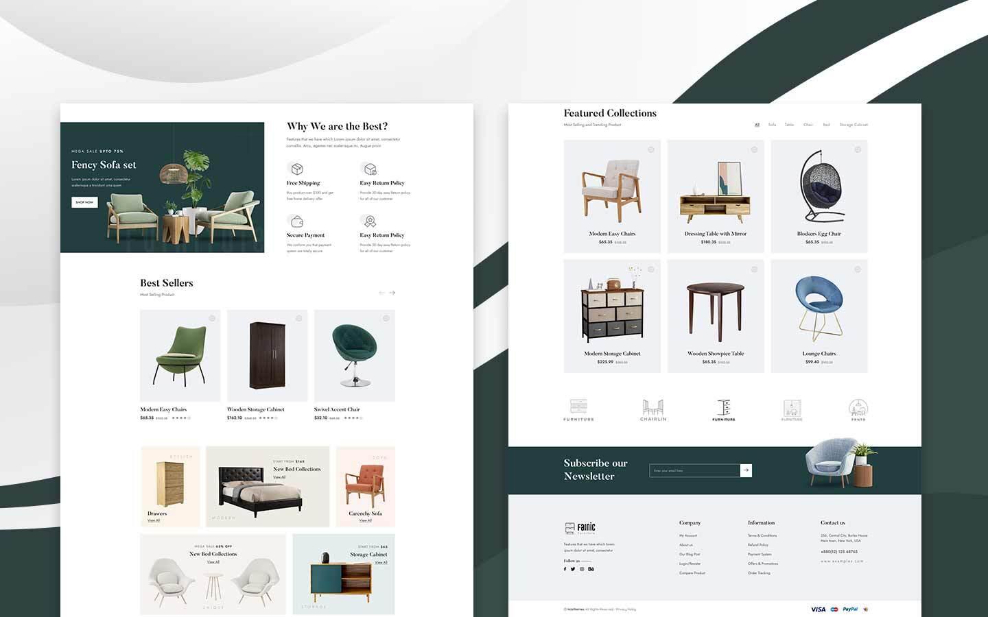Farnic - Furniture HTML5 Responsive Website Template