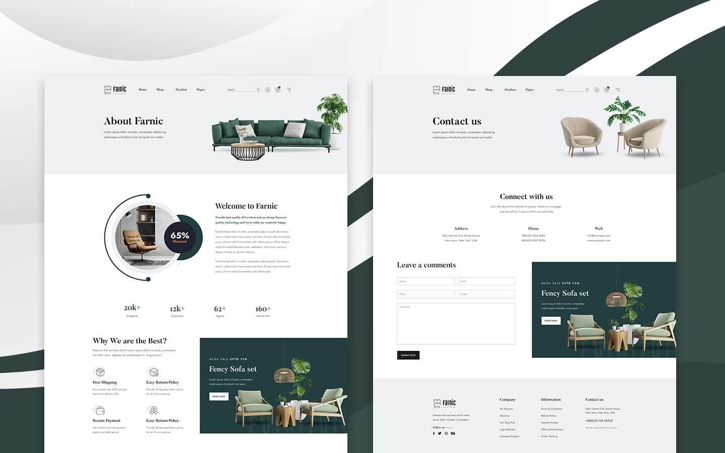 Farnic - Furniture HTML5 Responsive Website Template