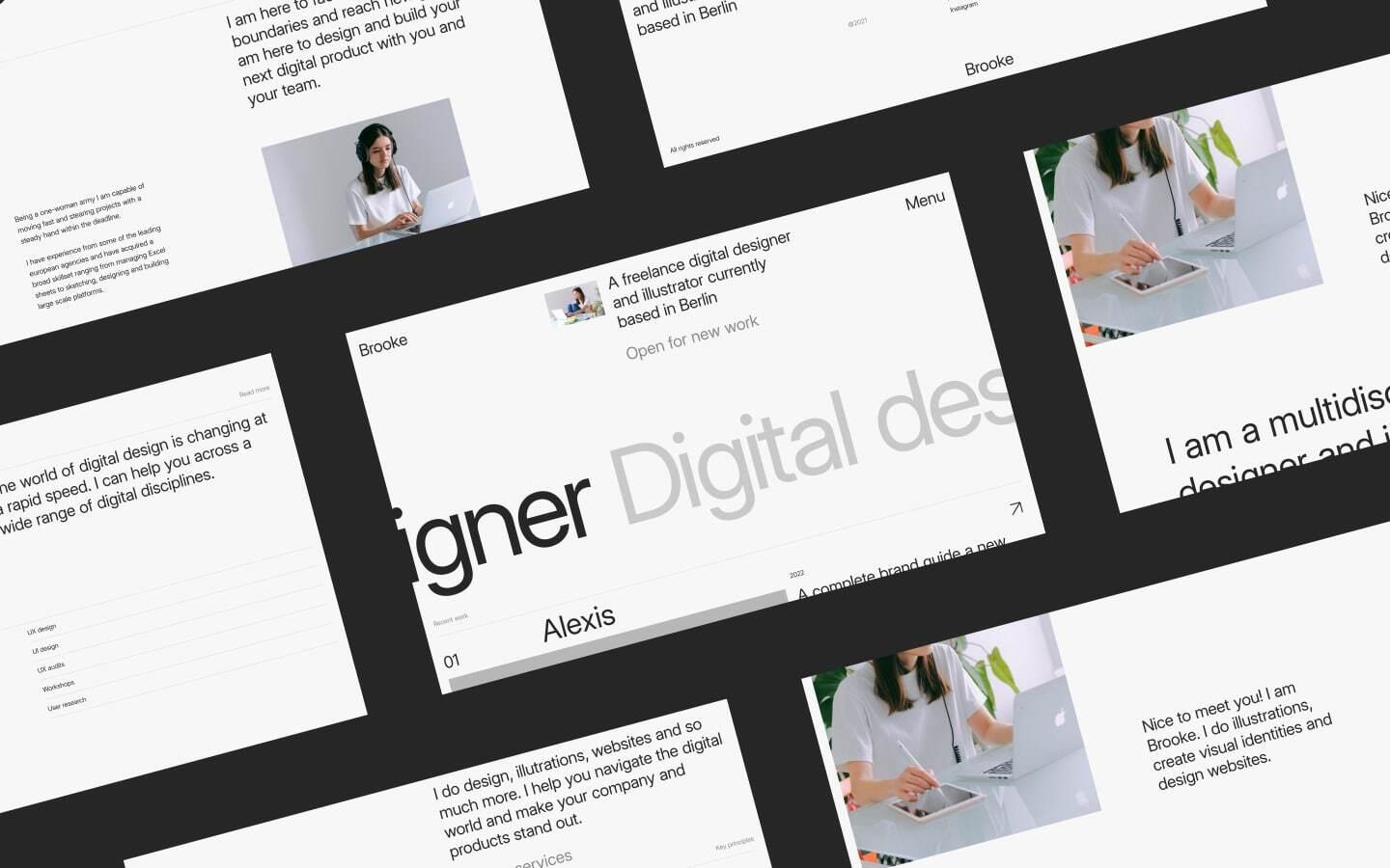 Brooke - Portfolio HTML5 Responsive Website Template