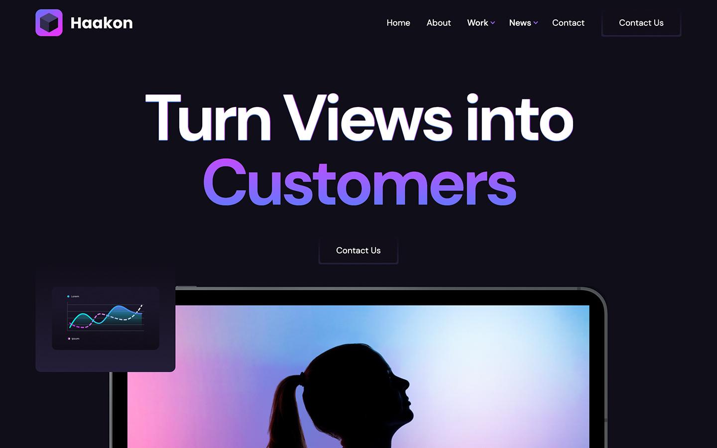 Haakon - Startup HTML5 Responsive Website Template
