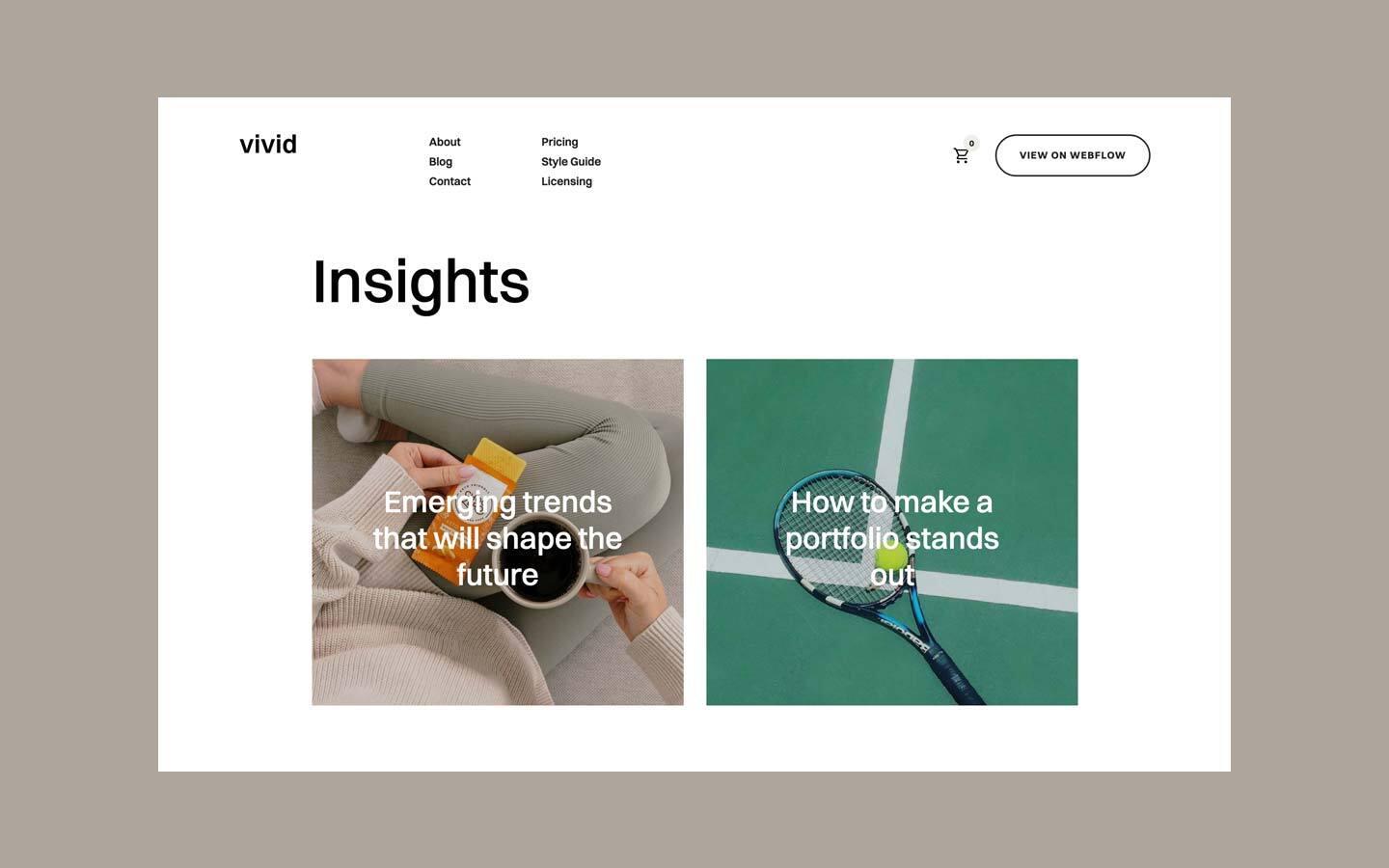 Vivid - Agency HTML5 Responsive Website Template