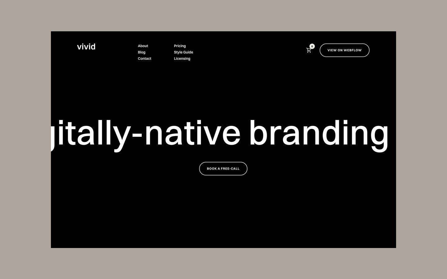 Vivid - Agency HTML5 Responsive Website Template