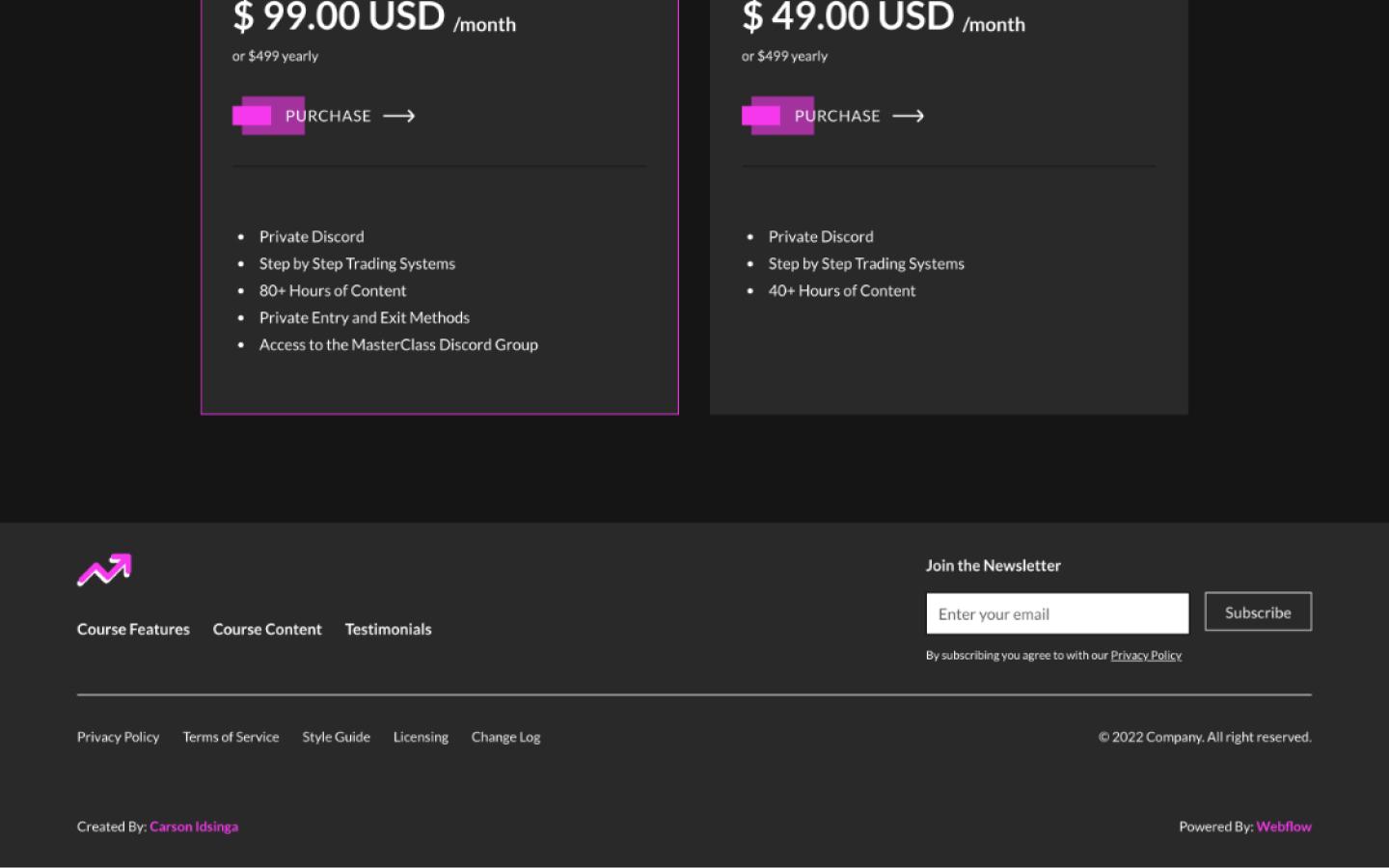 Coursify - School HTML5 Responsive Website Template