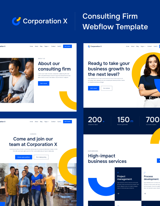 Corporation X - Startup HTML5 Responsive Website Template
