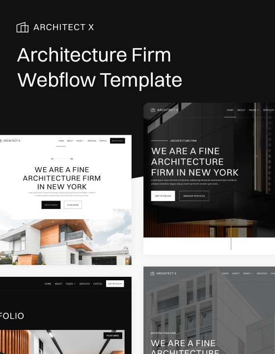 Architect X - Architecture HTML5 Responsive Website Template