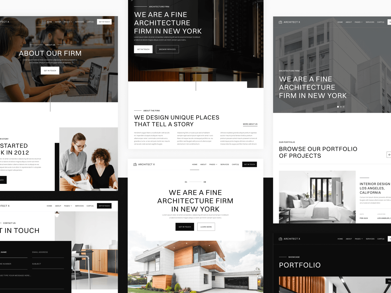 Architect X - Architecture HTML5 Responsive Website Template