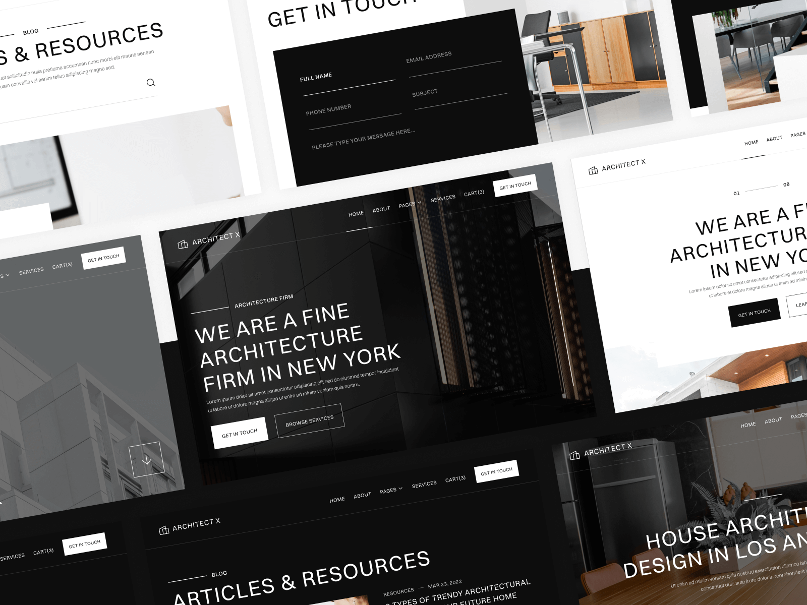 Architect X - Architecture HTML5 Responsive Website Template
