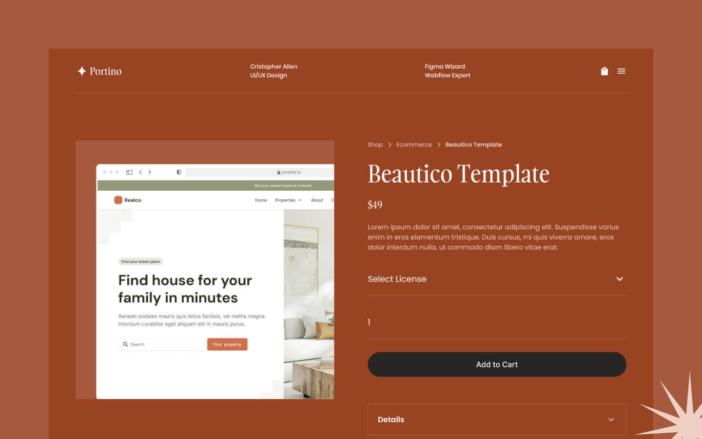 Portino - Portfolio HTML5 Responsive Website Template