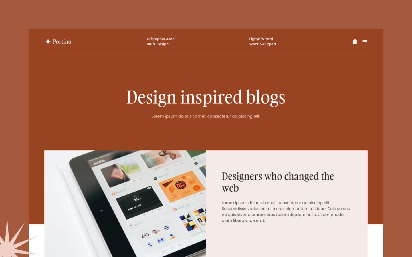 Portino - Portfolio HTML5 Responsive Website Template