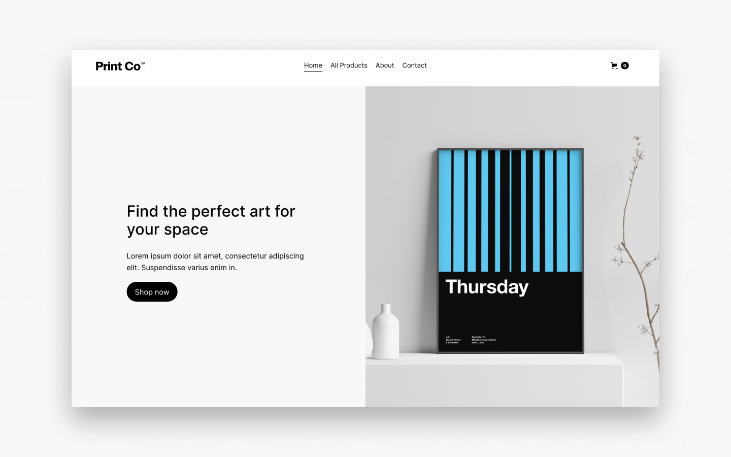 Print Co - Creative HTML5 Responsive Website Template