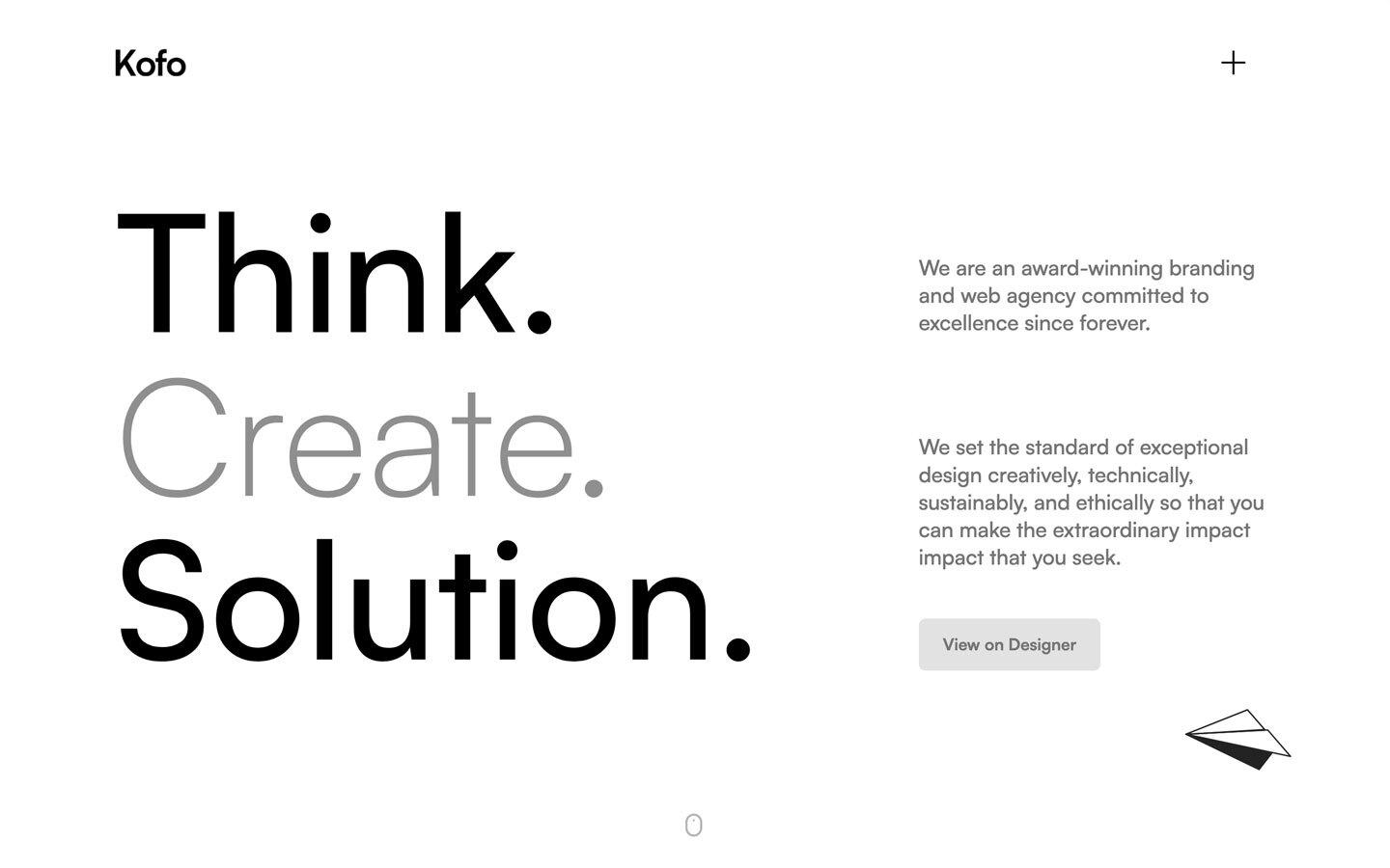 Kofo - Creative HTML5 Responsive Website Template