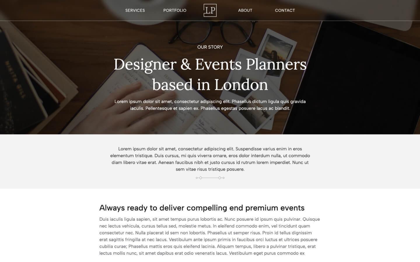 LivePlanner - Event HTML5 Responsive Website Template