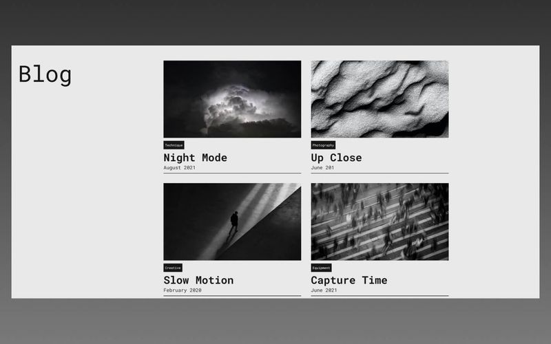 Opaque - Photography HTML5 Responsive Website Template