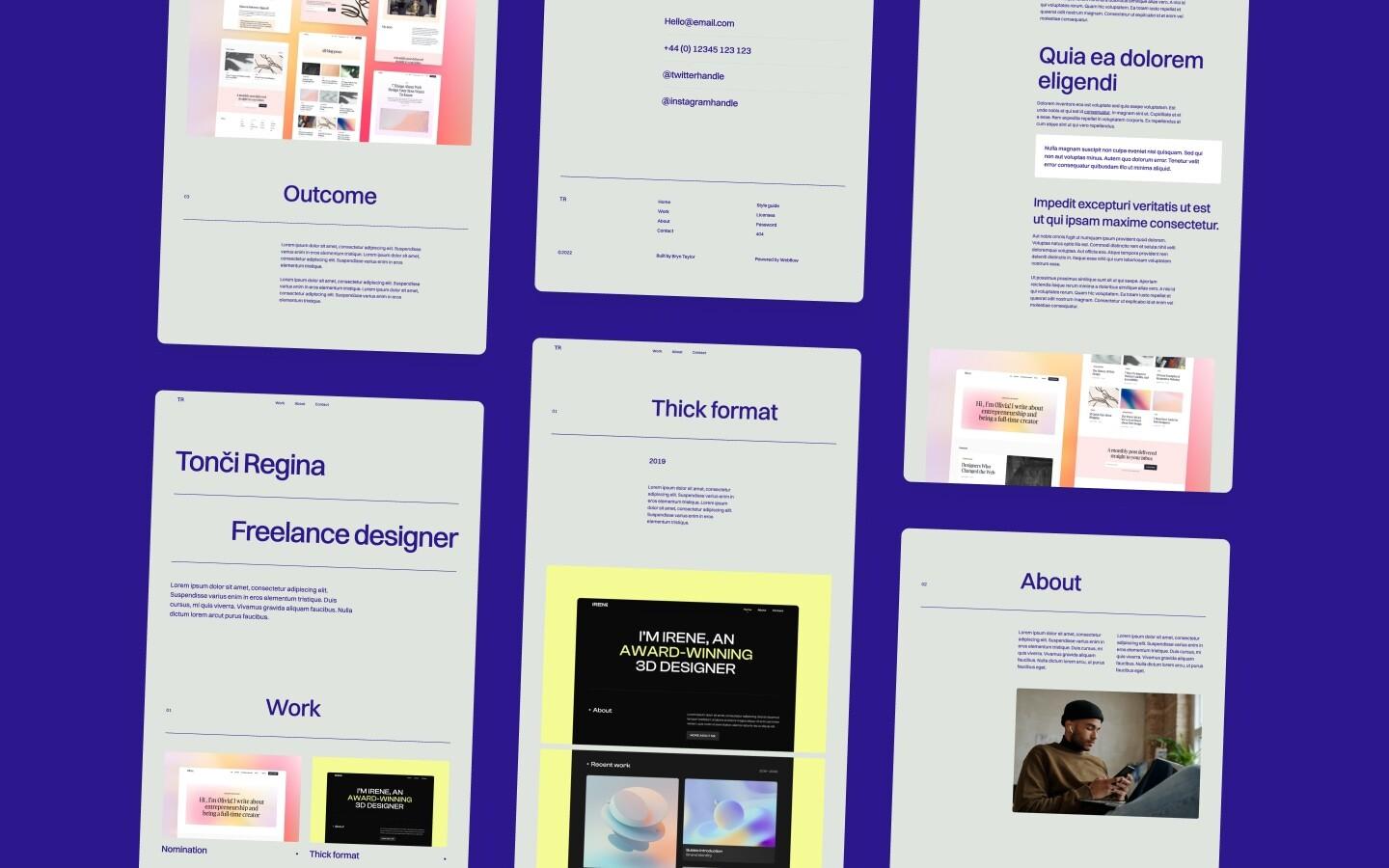 Accent - Designer HTML5 Responsive Website Template