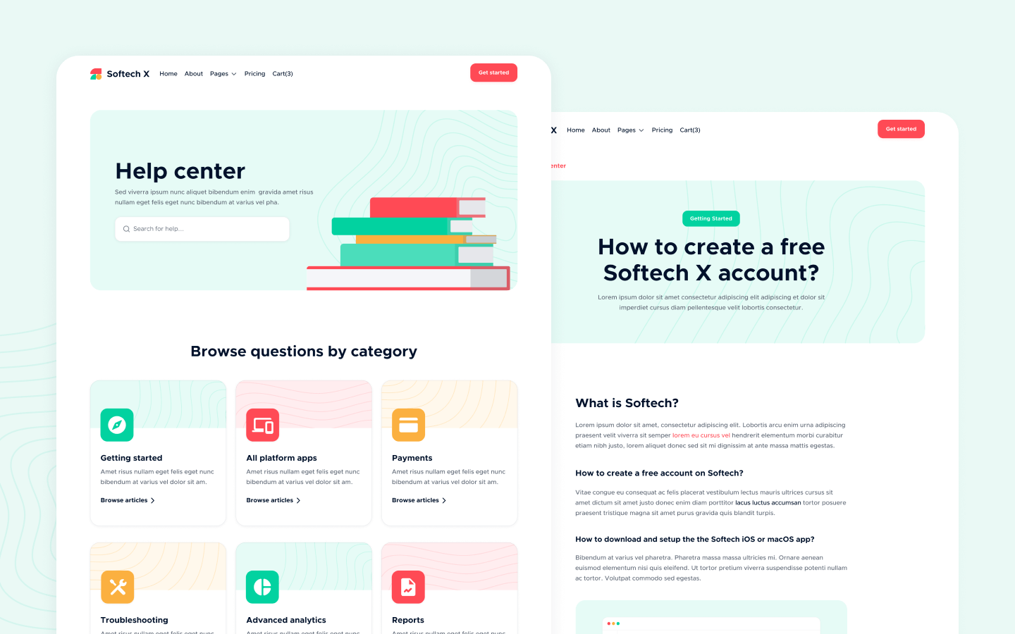 Softech X - Dashboard HTML5 Responsive Website Template