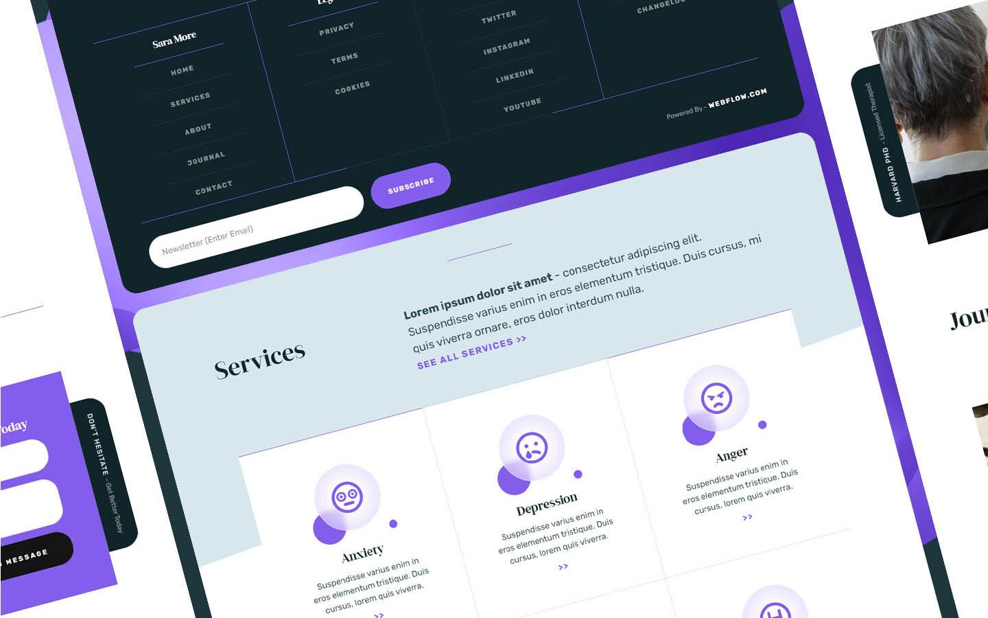 Joyce - Therapy HTML5 Responsive Website Template