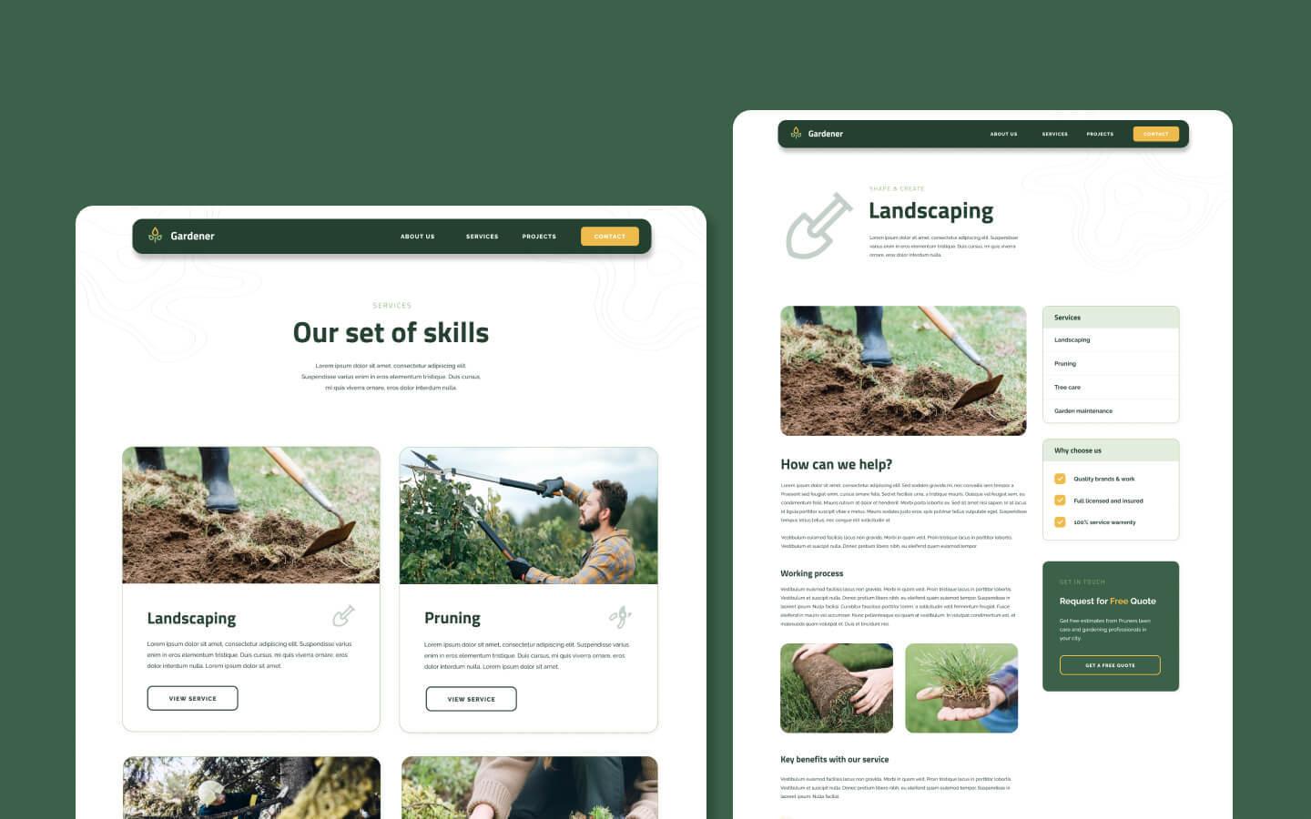 Gardener - Agriculture HTML5 Responsive Website Template