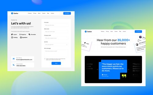 Stellar - Startup HTML5 Responsive Website Template