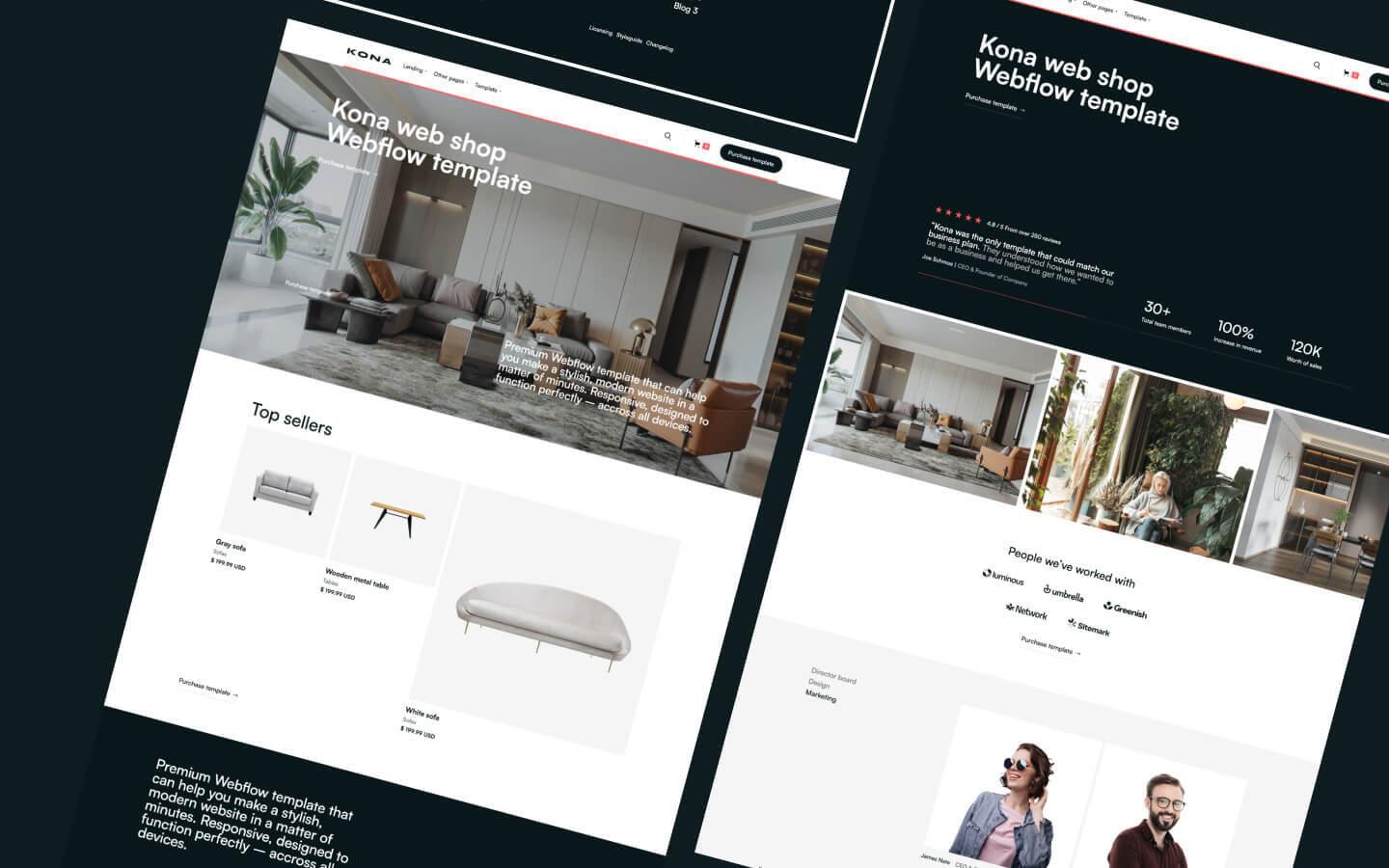 Kona - Retail HTML5 Responsive Website Template