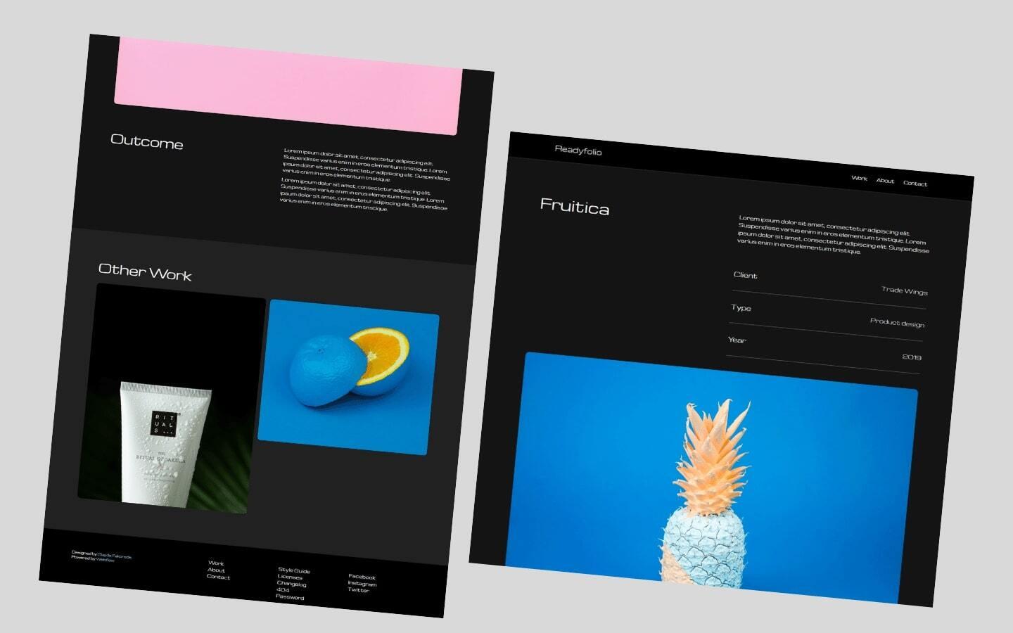 Readyfolio - Portfolio HTML5 Responsive Website Template