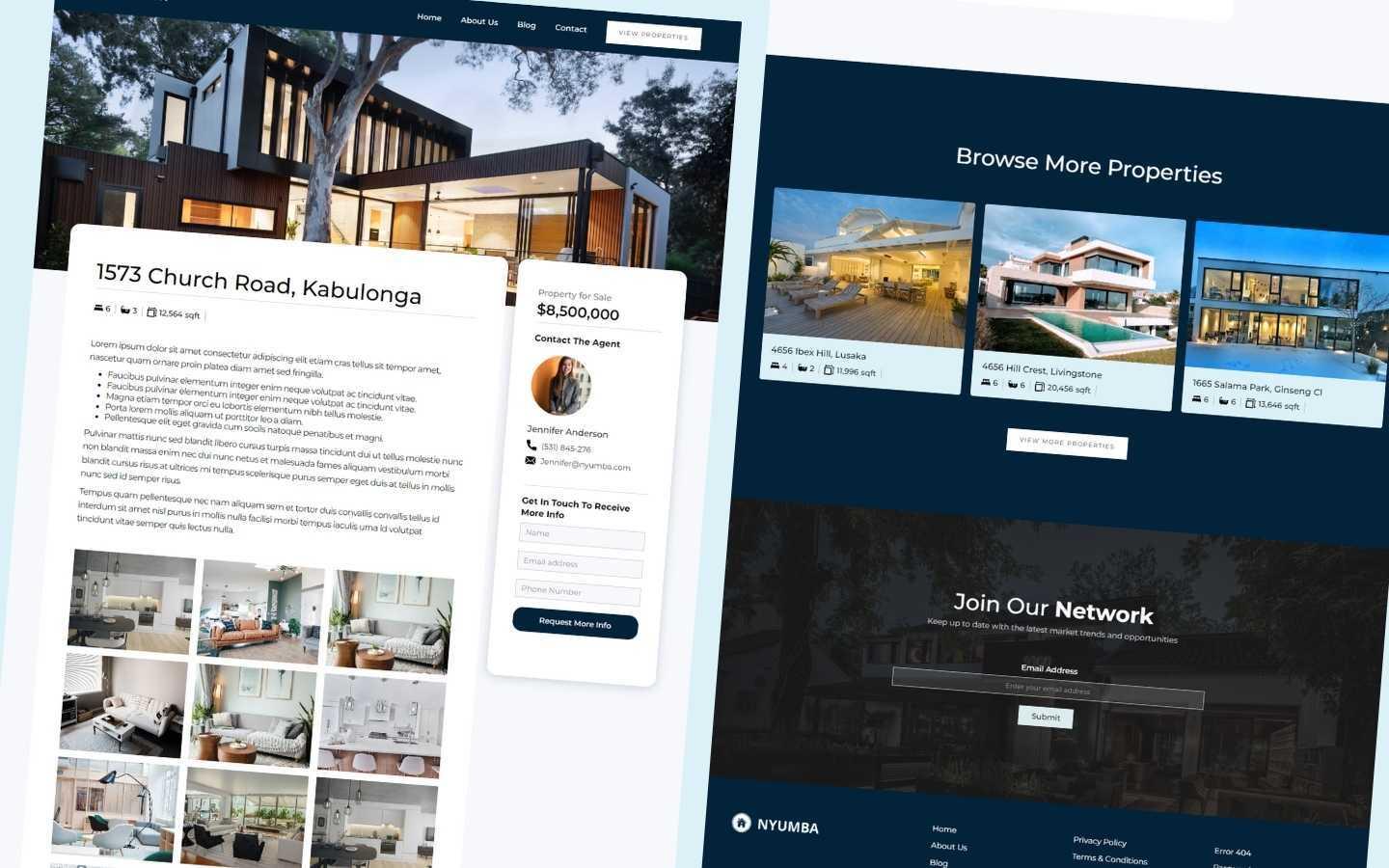 Nyumba - Real Estate HTML5 Responsive Website Template