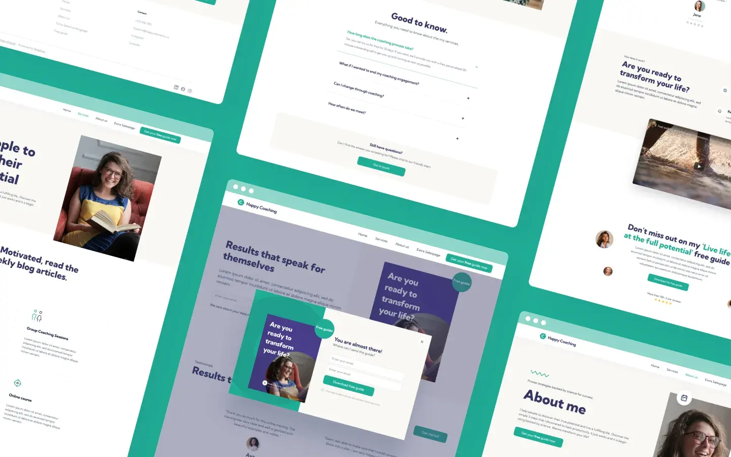 HappyCoaching - Coaching HTML5 Responsive Website Template