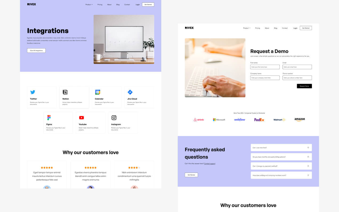 Rivex - SaaS HTML5 Responsive Website Template Rivex - SaaS HTML5 Responsive Website Template