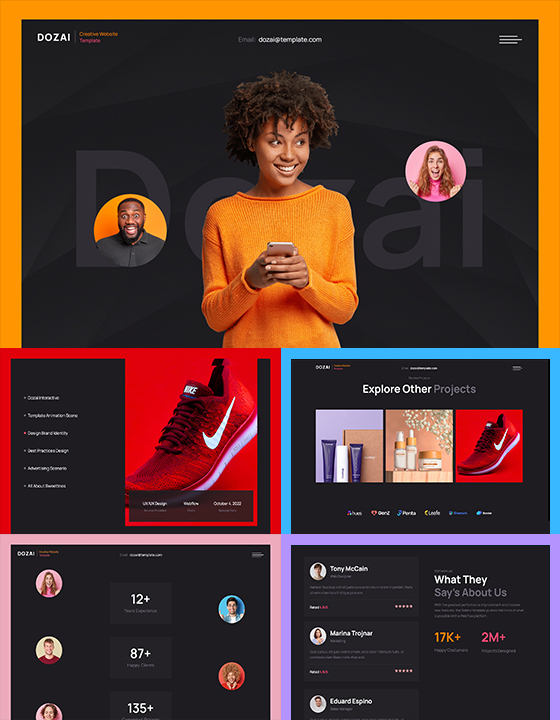 Dozai - Creative HTML5 Responsive Website Template