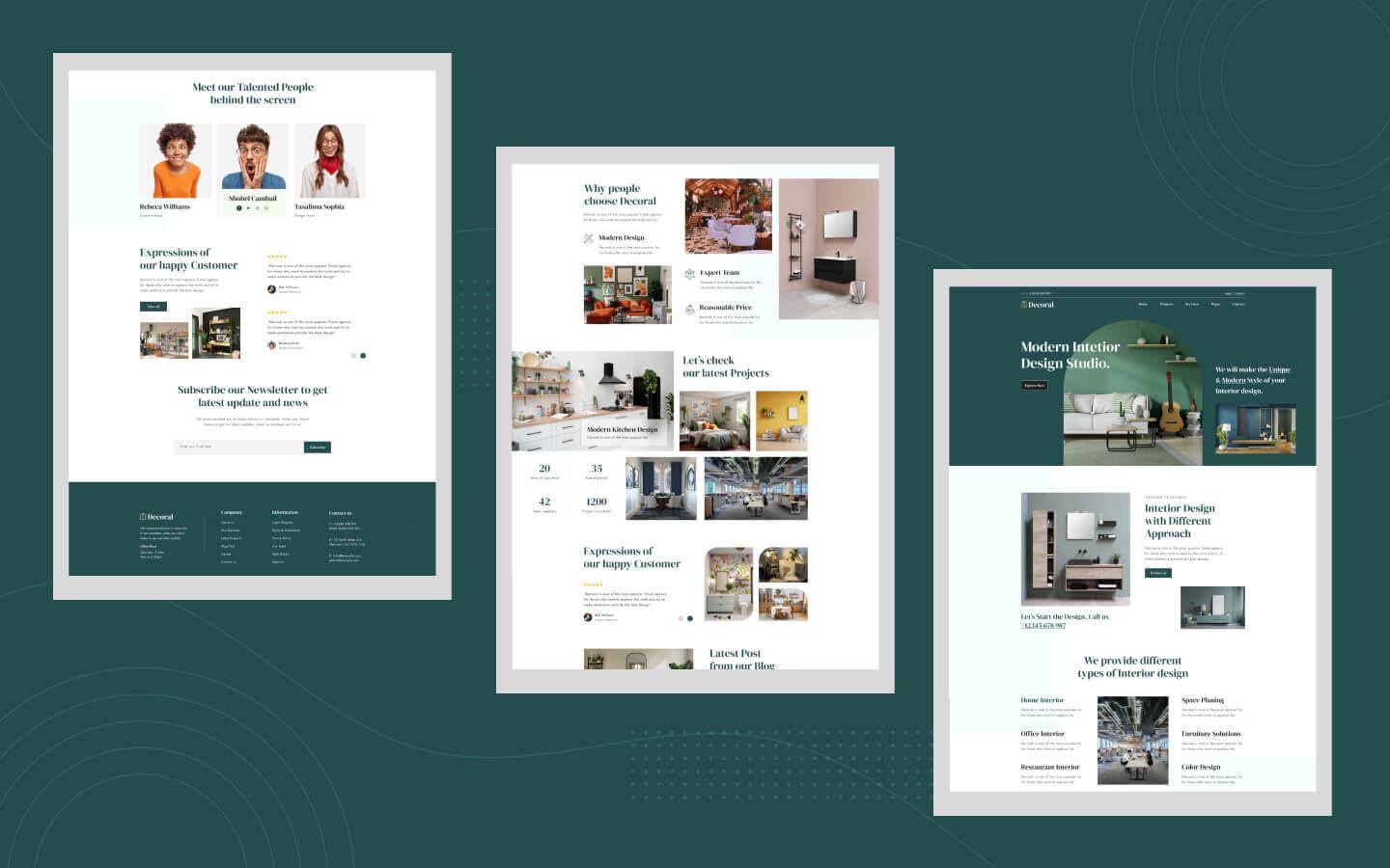Decoral - Interior design HTML5 Responsive Website Template
