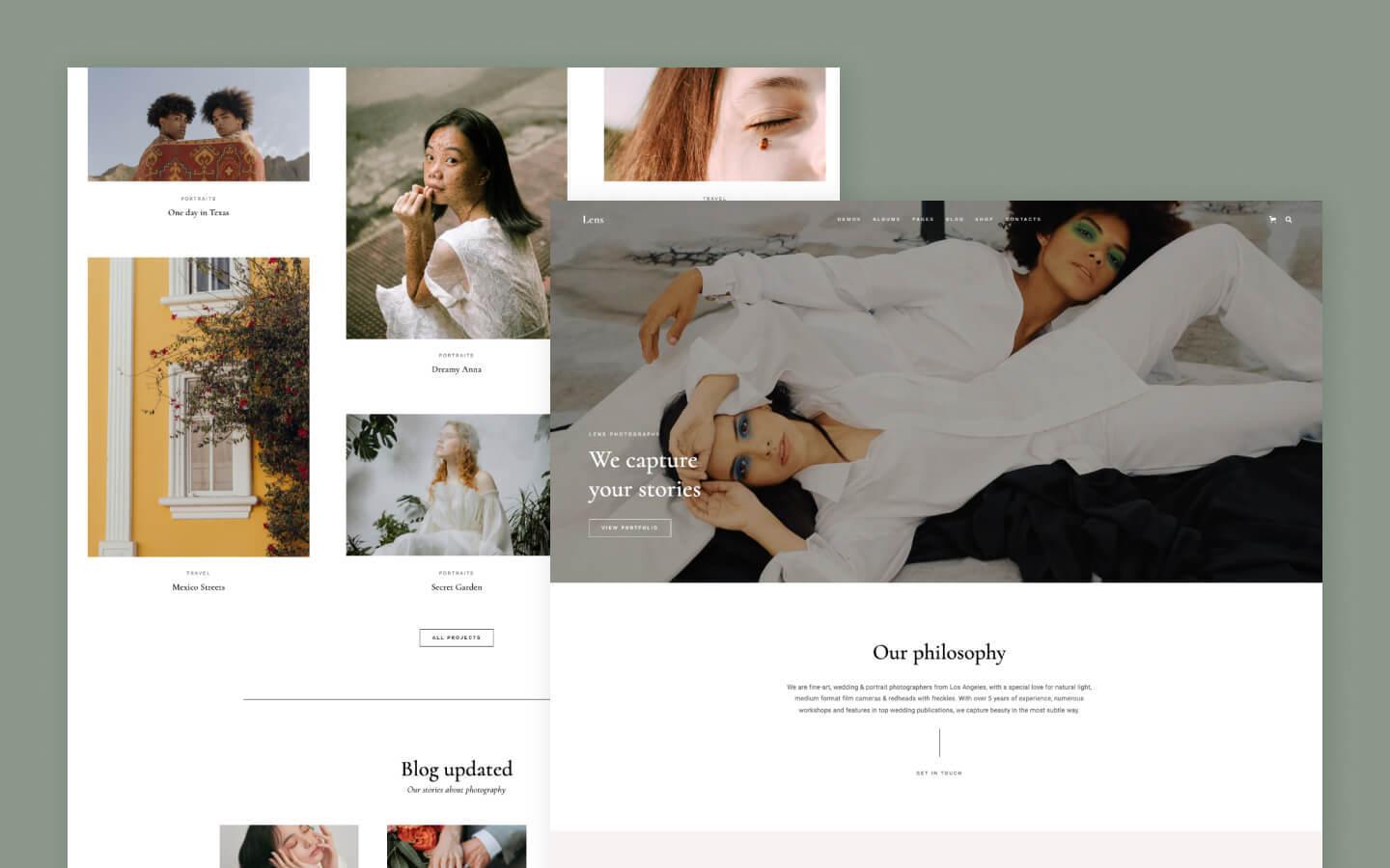 Lens Studio - Photography HTML5 Responsive Website Template