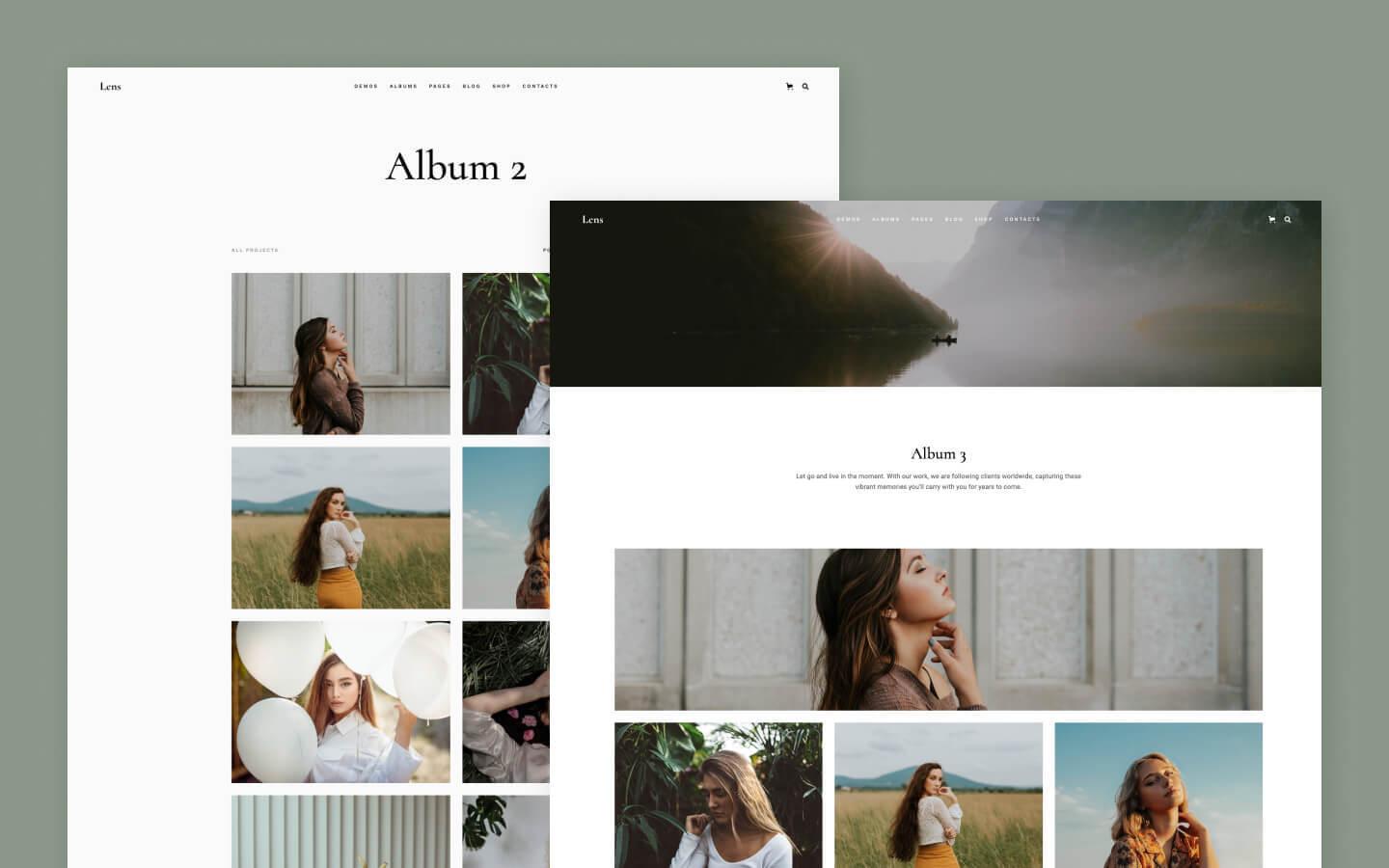 Lens Studio - Photography HTML5 Responsive Website Template