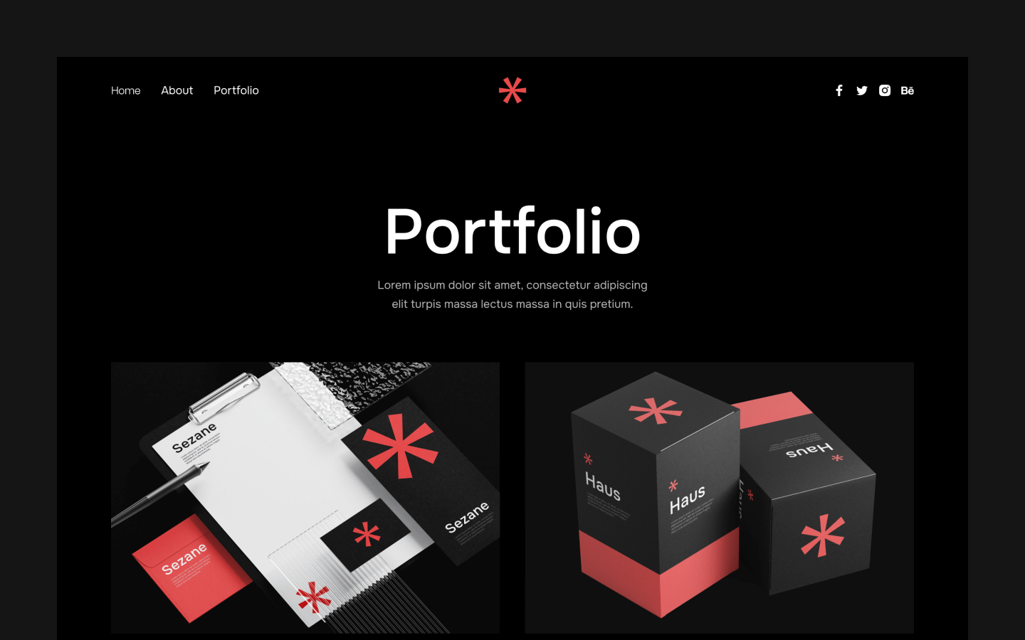 Darkfolio X - Portfolio HTML5 Responsive Website Template