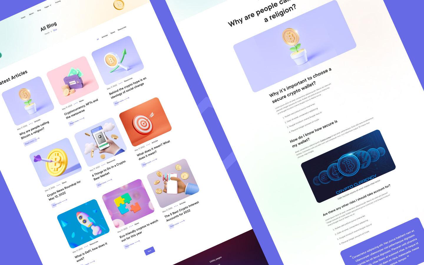 Cryptozai - App HTML5 Responsive Website Template