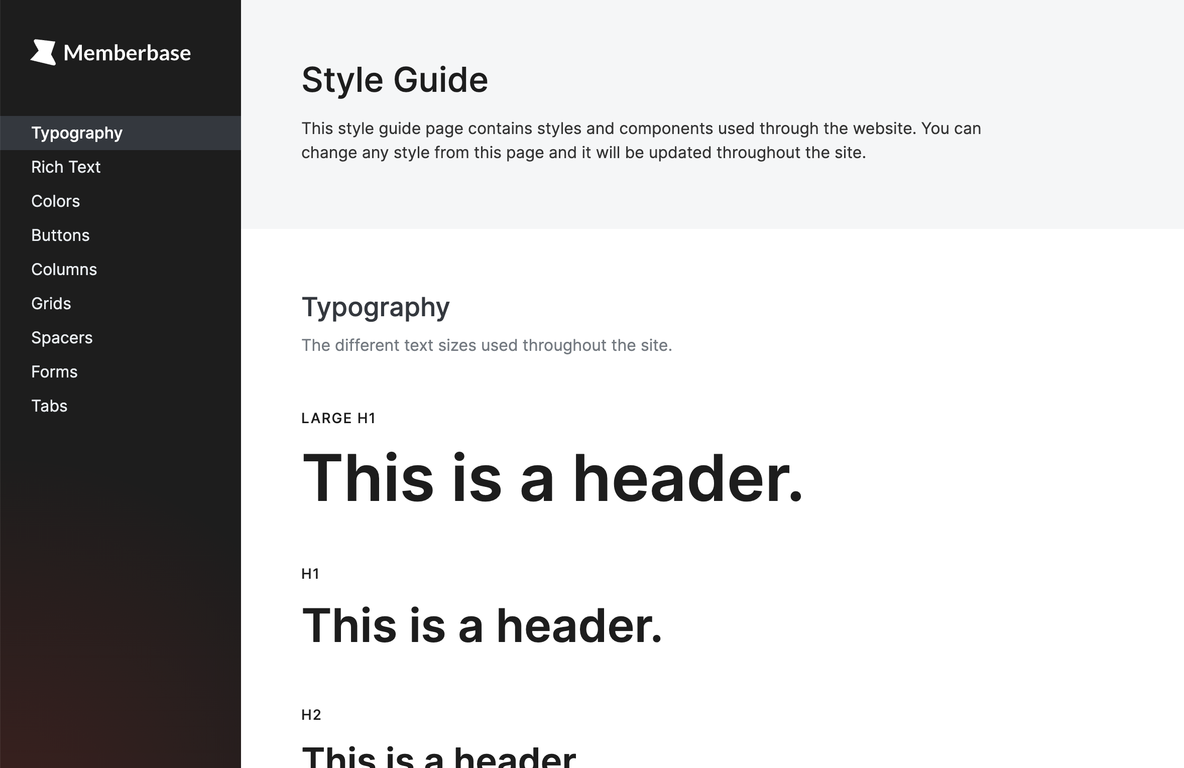 Memberbase - Learning HTML5 Responsive Website Template