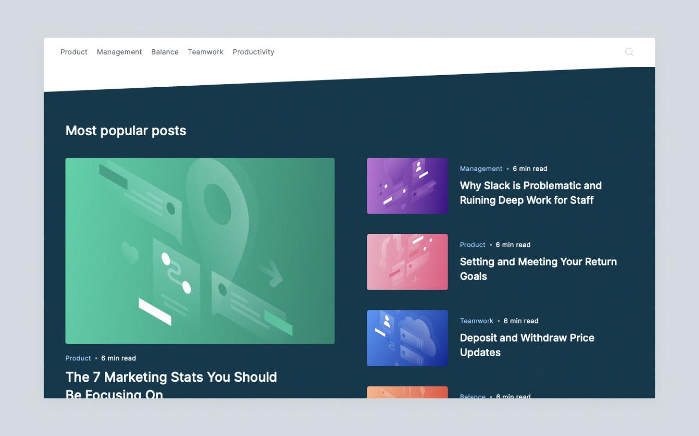 Frequency M - Blog HTML5 Responsive Website Template