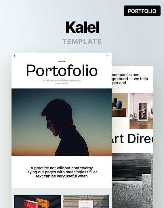 Kalel - Portfolio HTML5 Responsive Website Template