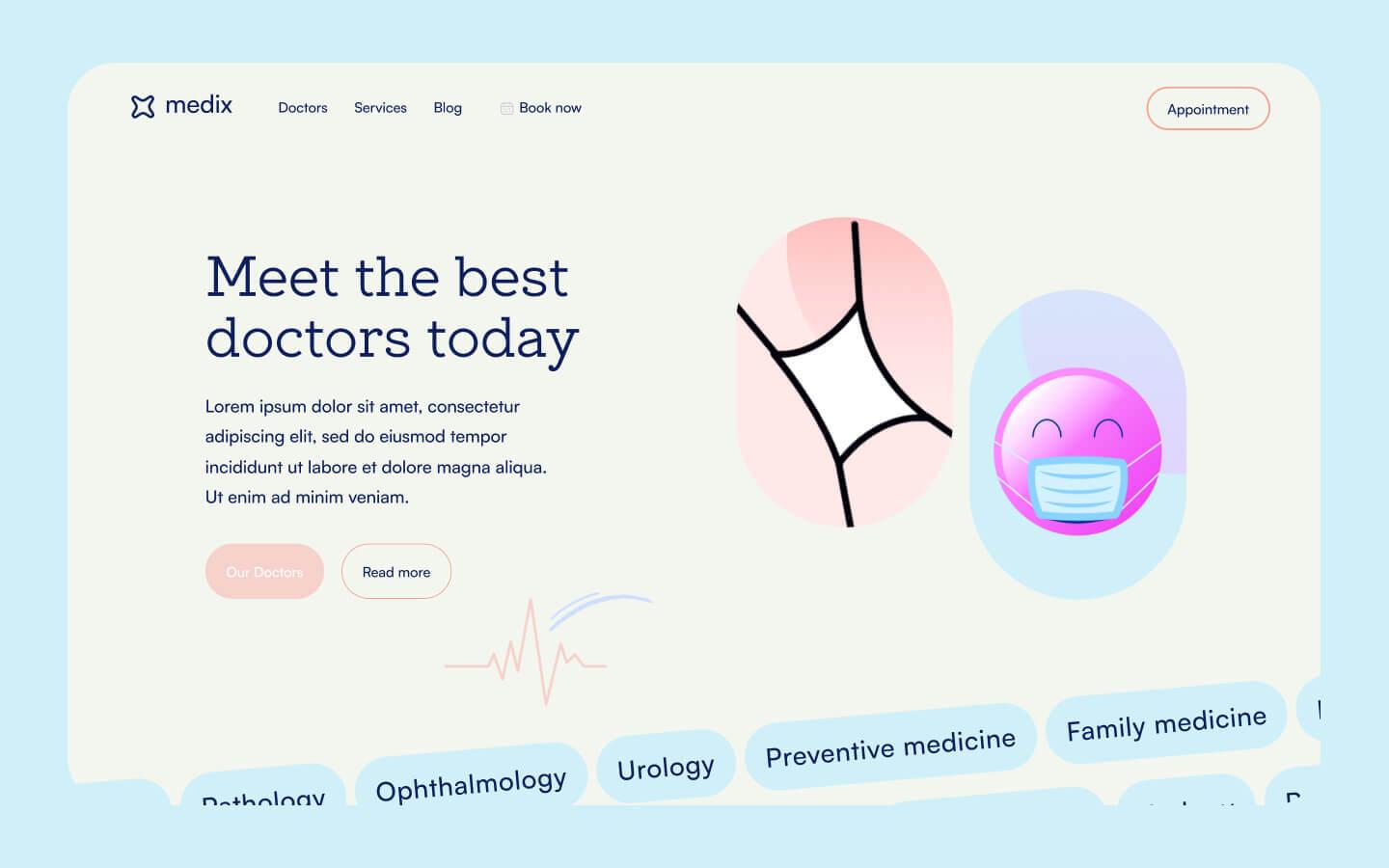 Medix - Health HTML5 Responsive Website Template