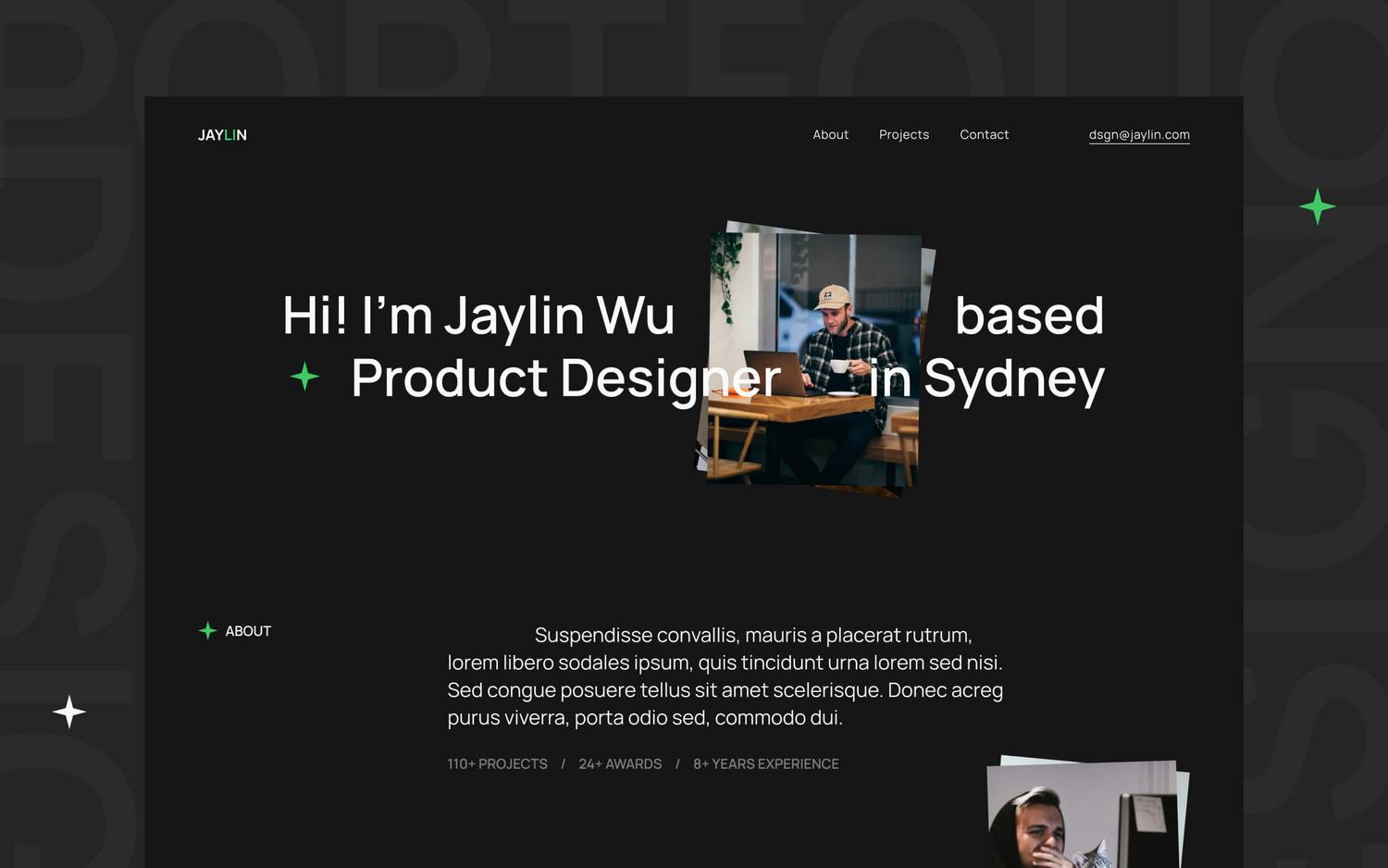 Jaylin - Portfolio HTML5 Responsive Website Template