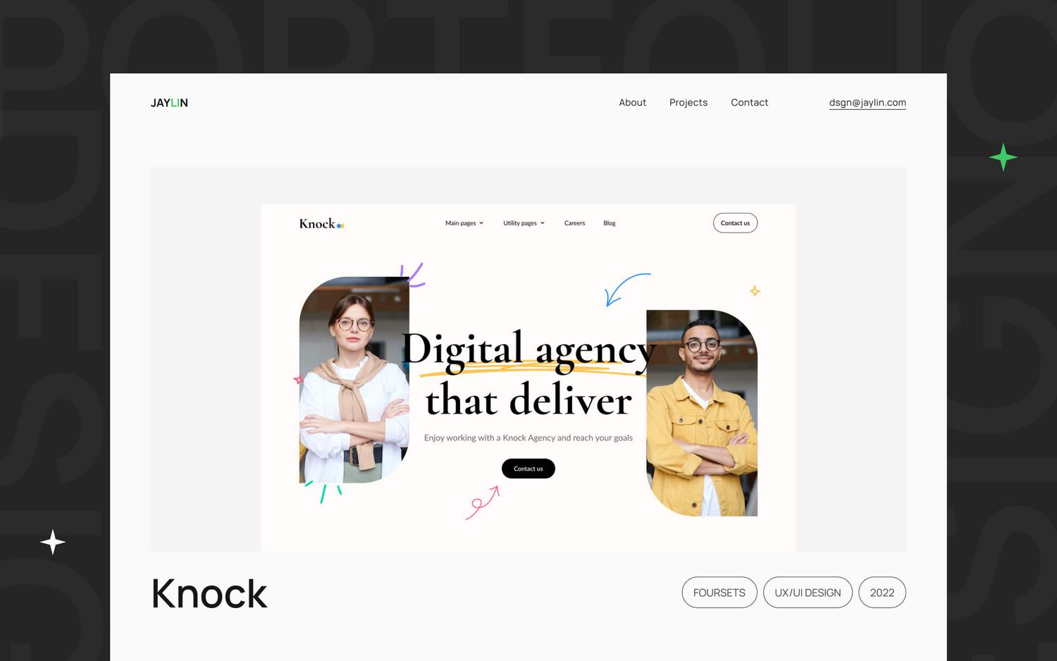 Jaylin - Portfolio HTML5 Responsive Website Template
