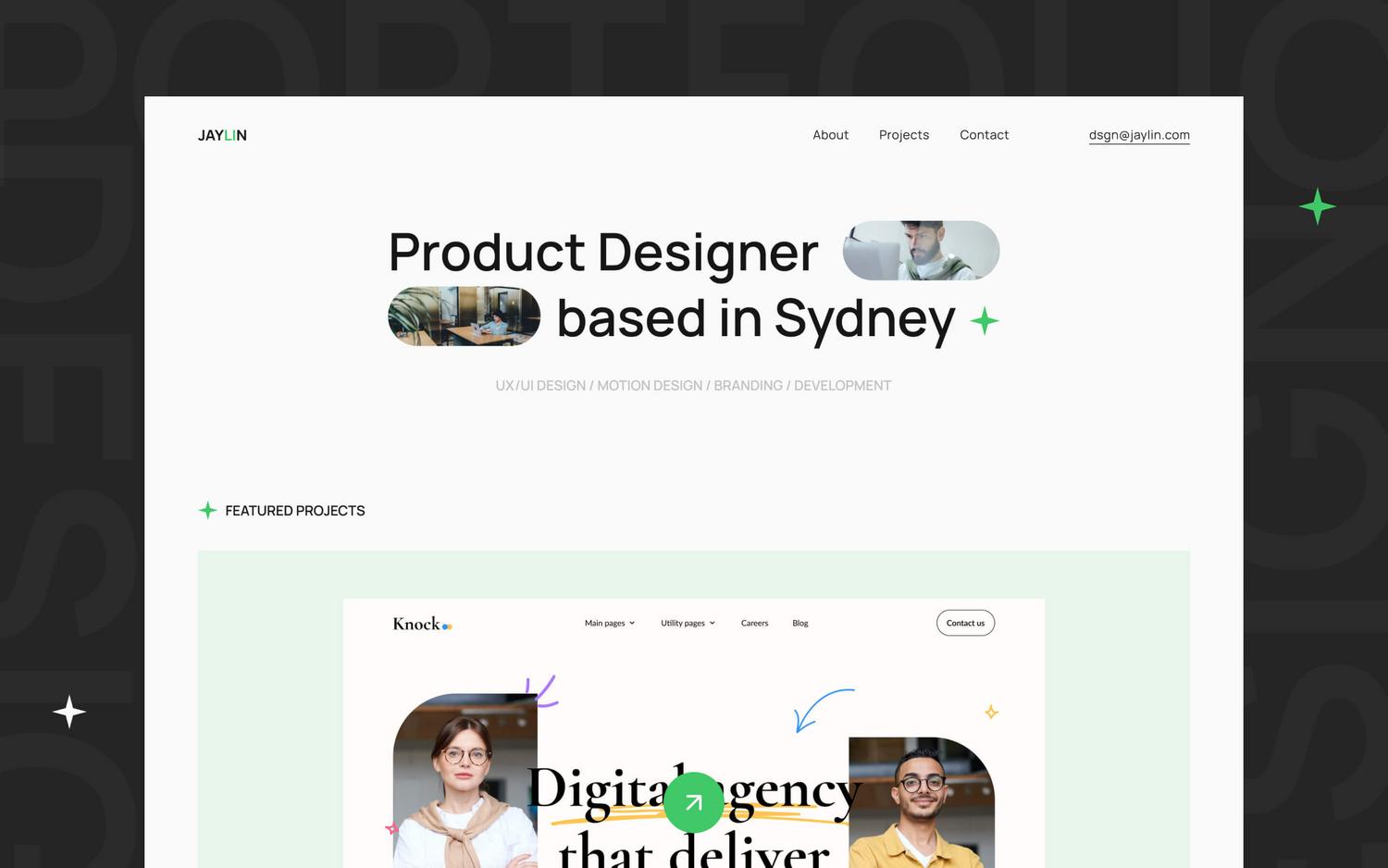 Jaylin - Portfolio HTML5 Responsive Website Template