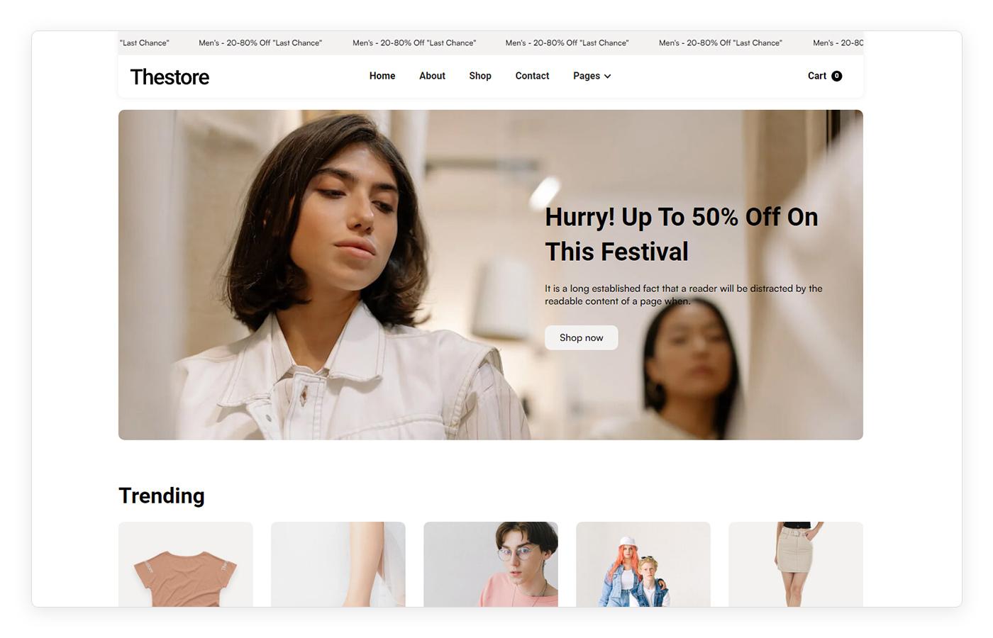 Thestore - Retail HTML5 Responsive Website Template